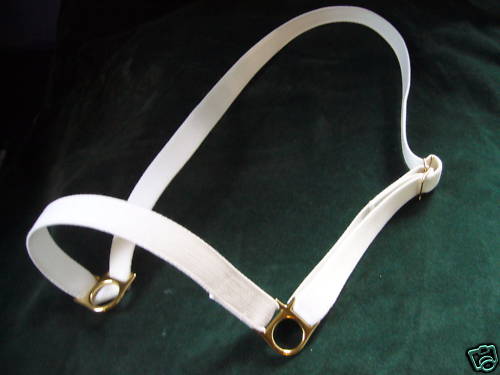 1" Web Adjustable Show Halter Headpiece Only – Welsh Cob Shop